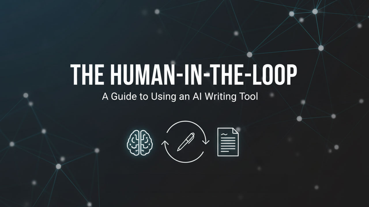 The Human-in-the-Loop: A Guide to Using an AI Writing Tool
